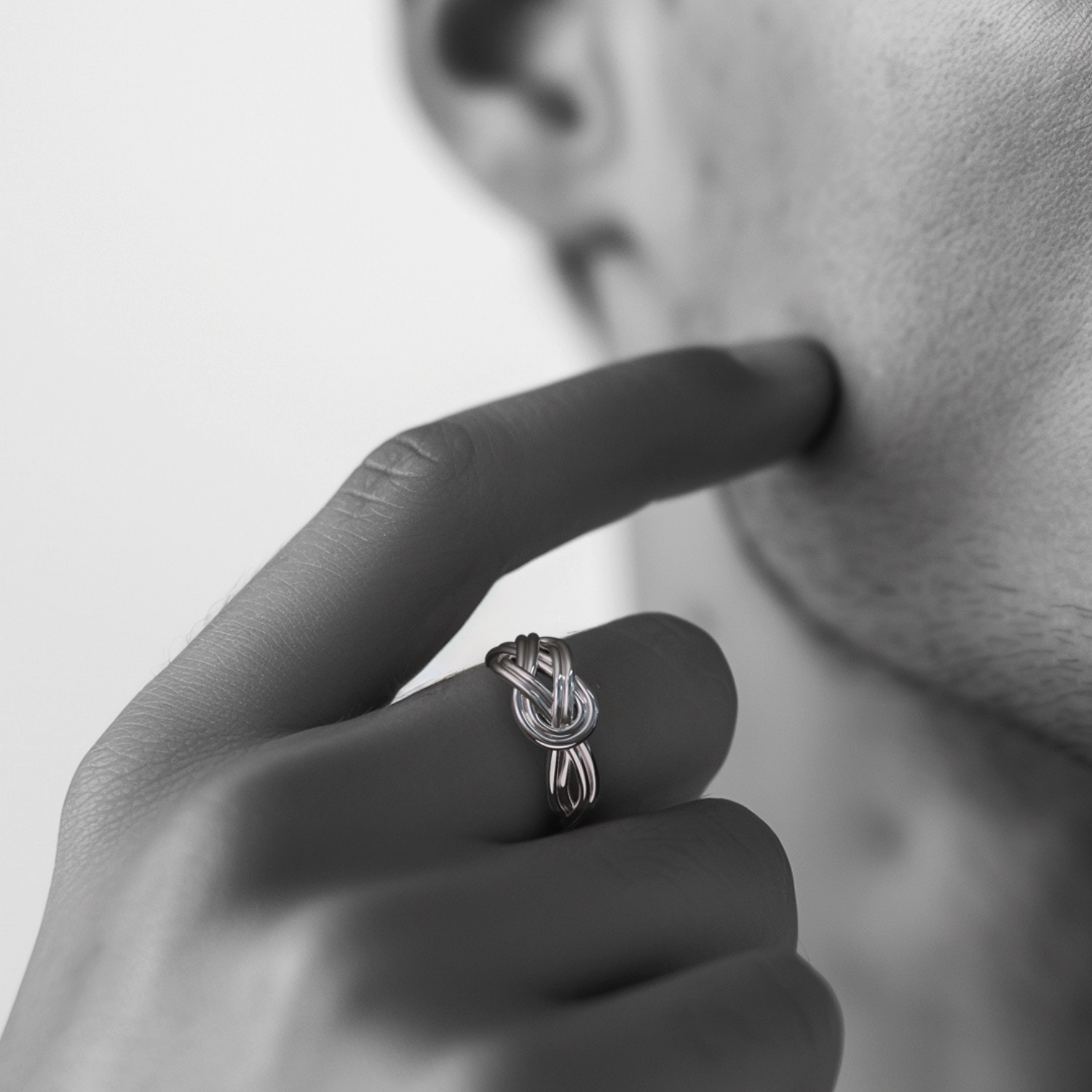 Hercules Knot Ring Men