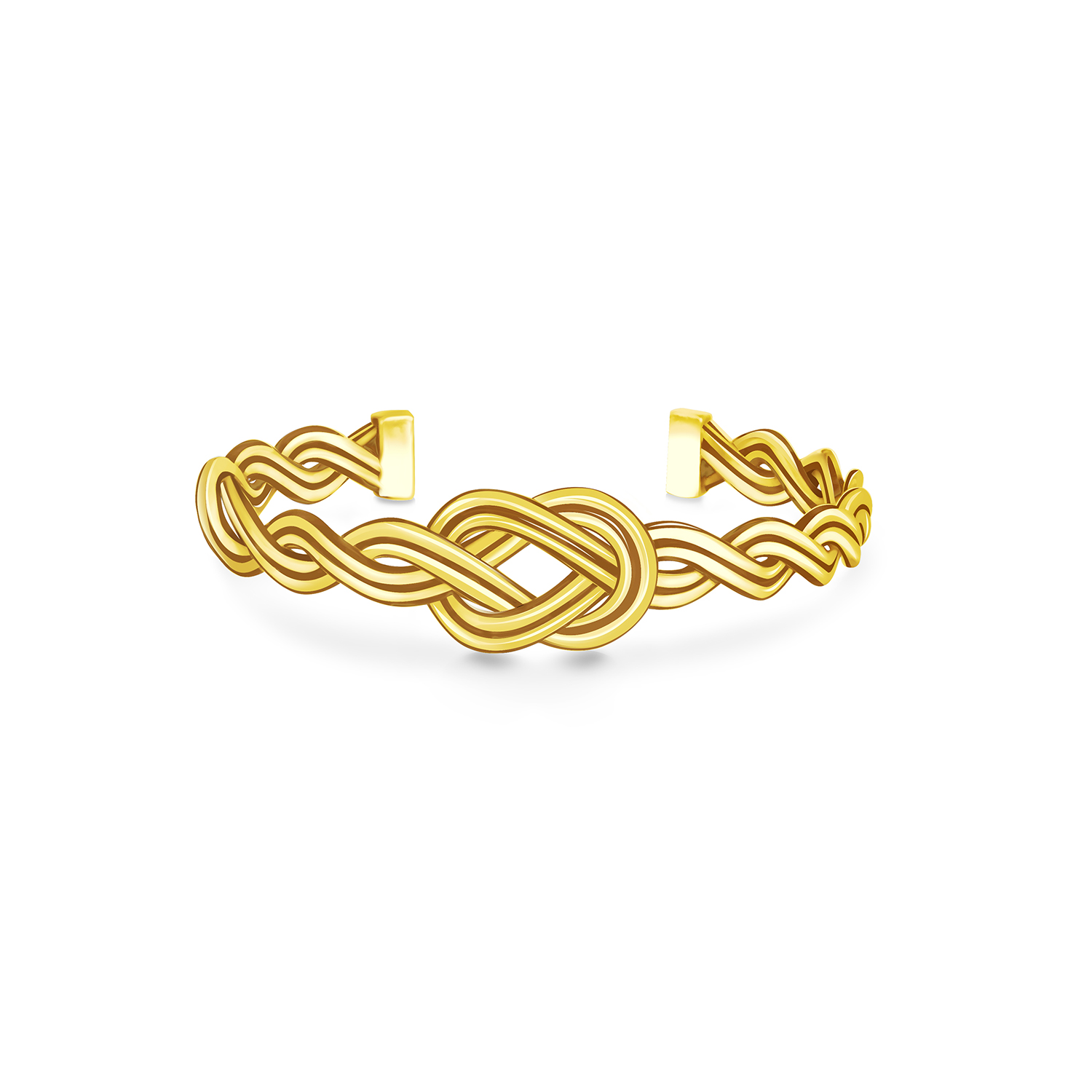 Knot of Hercules Bracelet, 18K Yellow Gold